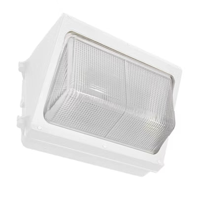 LED White 80/100/120 Watt Traditional Wall Pack- 3-CCT + Photocell ...